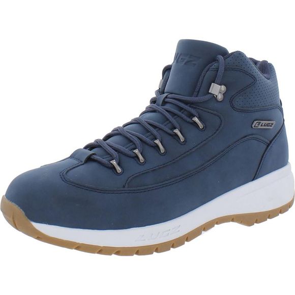 Lugz | Shoes | Lugz Mens Rapid Navy Faux Leather Lifestyle Combat ...